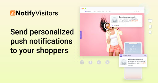 Web Push Notification Service for Shopify | NotifyVisitors