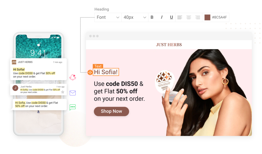 Ecommerce Marketing Automation | NotifyVisitors