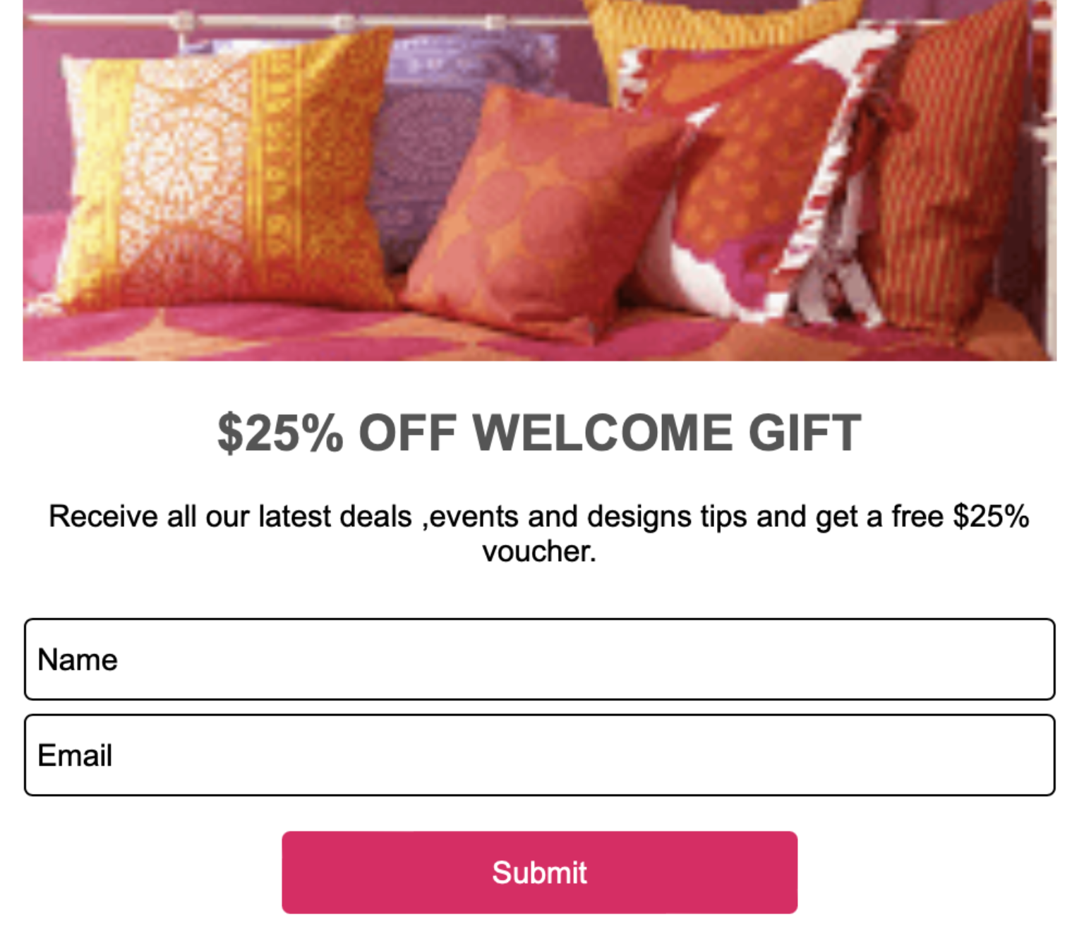 Utilize dynamic coupon codes to boost signup form submissions - Recipes